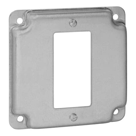 Rs16cc Rs 16 Cc Steel City 4sq Cvr 1 Gfci Rcpt