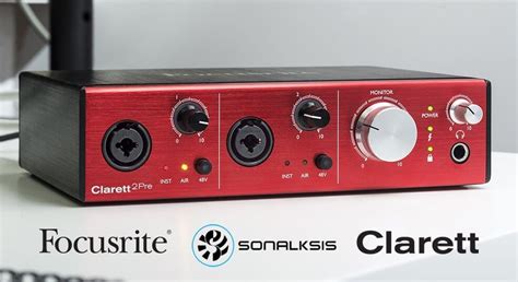 Sonalksis Plugins 60 Off Win Focusrite Clarett 2pre