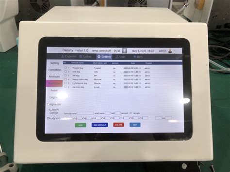 Oscillating U Tube Liquid Densitometer Astm D4052 Civil Engineering And Material Testing Equipments