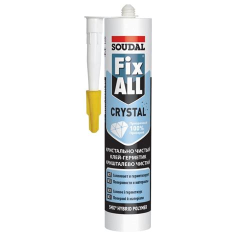 Клей-герметик SOUDAL, прозрачный - купить по низким ценам в интернет ...