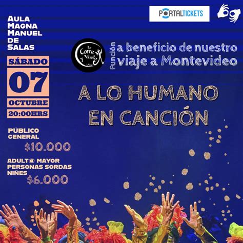 A LO HUMANO EN CANCIÓN MURGA LA CORRE Y VUELA EN EL AULA MAGNA MANUEL DE SALAS Panoramas en Ñuñoa