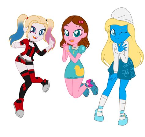 All Grown Up Girls By Vivtoharleyquinn On Deviantart