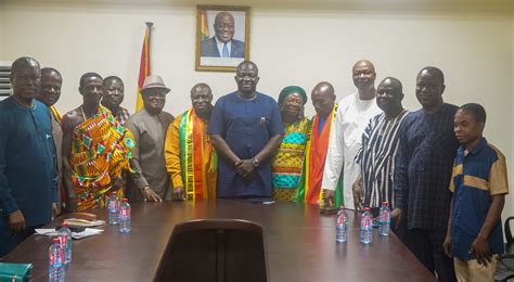 National Best Cocoa Farmers Association Meets Agric Minister Republic