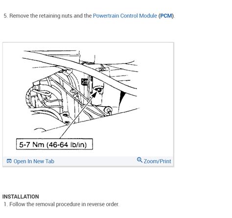 Where Is The PCM Located Would Like To Know Where The PCM Is