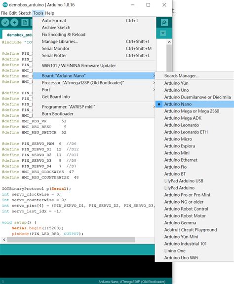 arduino hmi ade application note