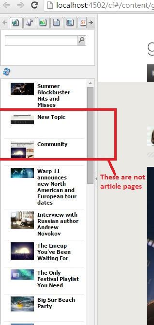 Extjs Cq Custom Content Finder Tab Is Not Working Properly Stack
