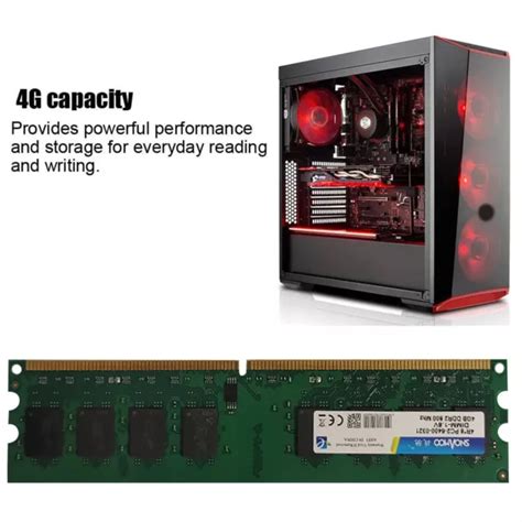 Memory Ram Ddr2 4gb 800 Mhz Ddr2 Desktop Gaming Memory Module Designed