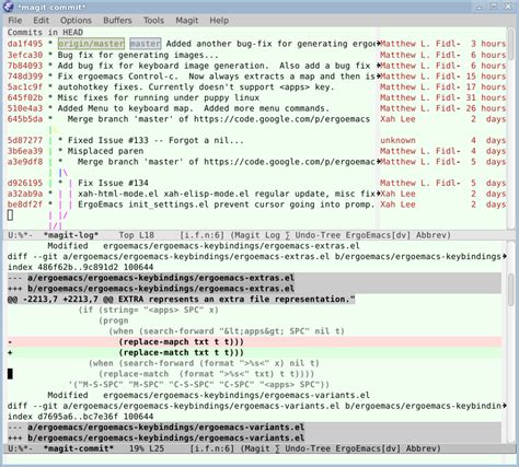 Emacs Magit Mode For Git