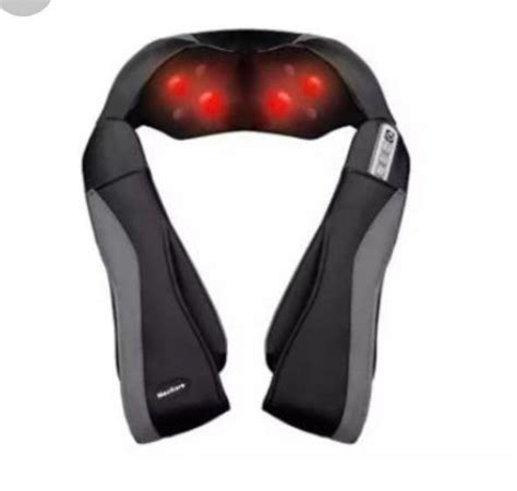 Maxkare Shiatsu Neck Shoulder Massager Electric Back Massage With Heat