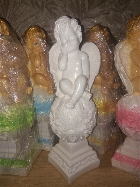 Статуэтка ангел гипсовая — цена 270 грн в каталоге Статуэтки Купить товары для дома и быта по