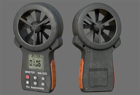 Anemometer 3d Model By Sanchiesp