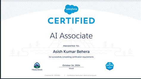 Asish Kumar Behera On Linkedin Agentforce Trailhead Trailhead Salesforce Ai Salesforceai