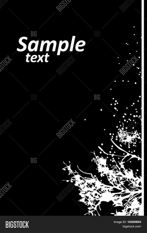 Black Background Text Vector And Photo Free Trial Bigstock