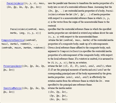 Mechanical Systems Documentation