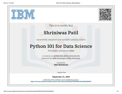 Shriniwas Patil On Linkedin Python Datascience Ibm Skillsbuild