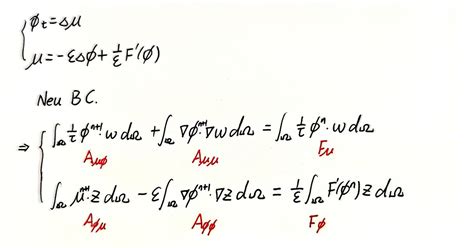 Integrating Nonlinear Terms General Discussion Freefem