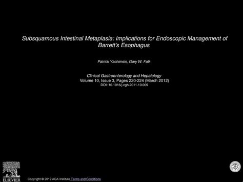 Patrick Yachimski Gary W Falk Ppt Download