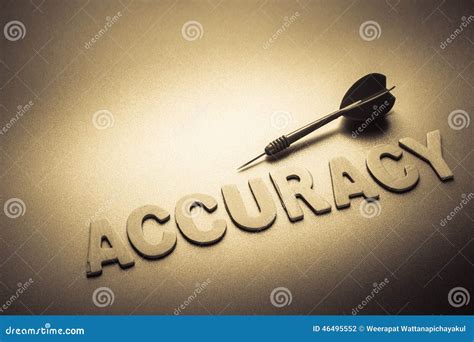 Accuracy And Dart Stock Photo Image