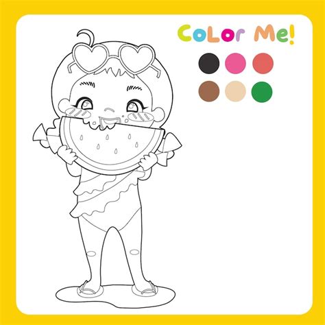 6 페이지 어린이 색칠 공부 도안 이미지 Freepik에서 무료 다운로드