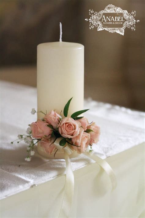 Свадебные аксессуары с живыми цветами | Candles crafts, Candles, Luxury ...