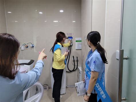 4월 환자안전 및 감염관리·환경관리 연합 라운딩 서송병원