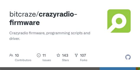 Github Bitcrazecrazyradio Firmware Crazyradio Firmware Programming
