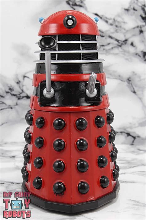 My Shiny Toy Robots Custom Figure Tv21 Comics Red Dalek Leader
