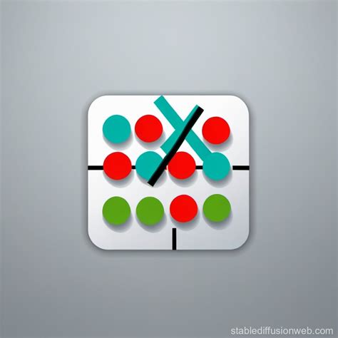 Tic Tac Toe Game Logo Stable Diffusion Online