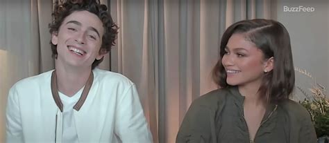 Zendaya On Flirting With Timothée Chalamet In Dune
