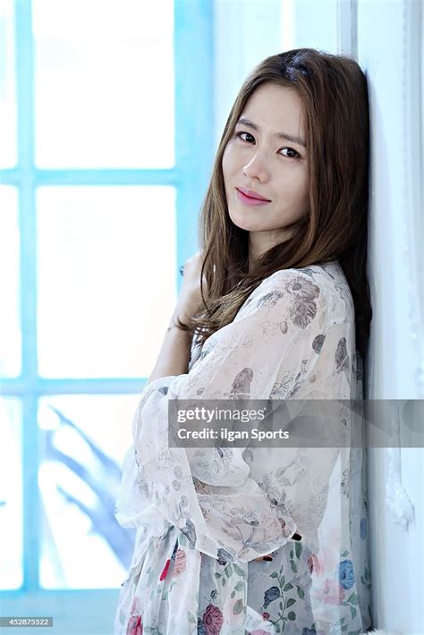 Son Ye Jin Poses For Photographs On July 24 2014 In Seoul South