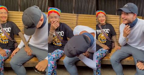 Internet Divided As Apo Whang Od Touches Piolo Pascuals Crotch