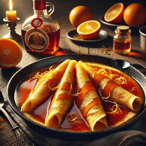 Crêpes Suzette La Recette Traditionnelle Flambée Pour Des Desserts