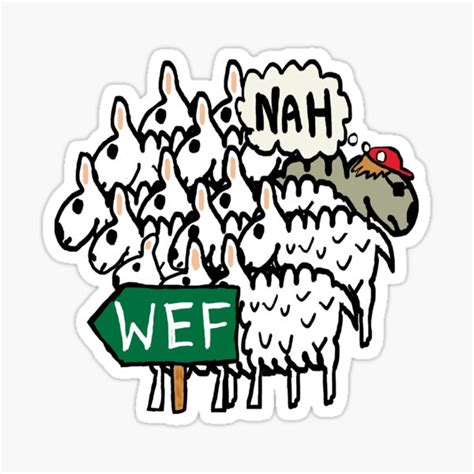 Anti Wef Sticker For Sale By Mark Ewbie Redbubble