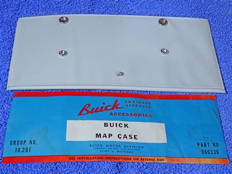 1961 1962 Buick Lesabre Invicta Wildcat Electra Accessory Glove Box