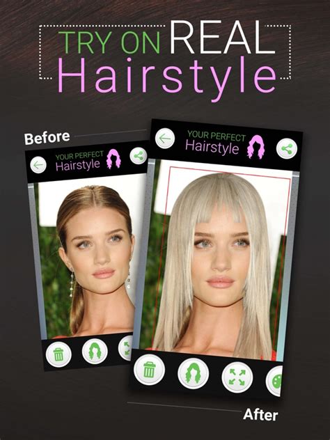 App To Try Different Hairstyles Free ‎instyle Hairstyle Try On On The