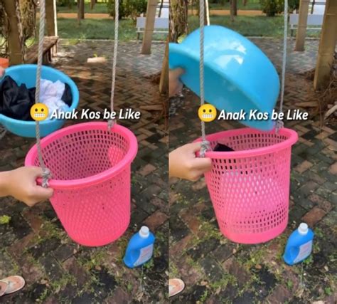 Cuman pakai tambahan 1 alat rumah tangga, ini cara kreatif keringkan baju usai dicuci ala anak kost