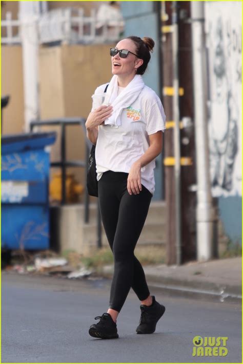 Olivia Wilde All Smiles While Stepping Out Amid Nanny Allegations Drama