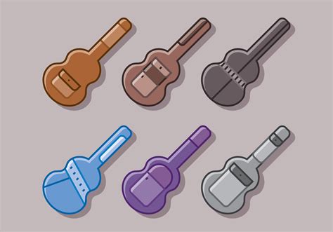 Guitar Case Vector 159604 Vector Art At Vecteezy
