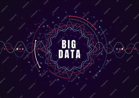Premium Vector Abstract Technology Background With Big Data Internet Connection