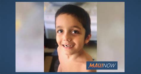 Search Suspended For Missing 6 Year Old Benjamin Benny” Rapoza Maui Now