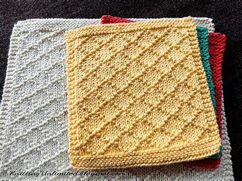 15 Easy Knitting Patterns Dishcloths — Blognobleknits