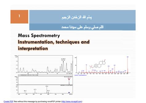 Mass Spectroscopy Molecular Ion Base Peak Isotopic Abundance