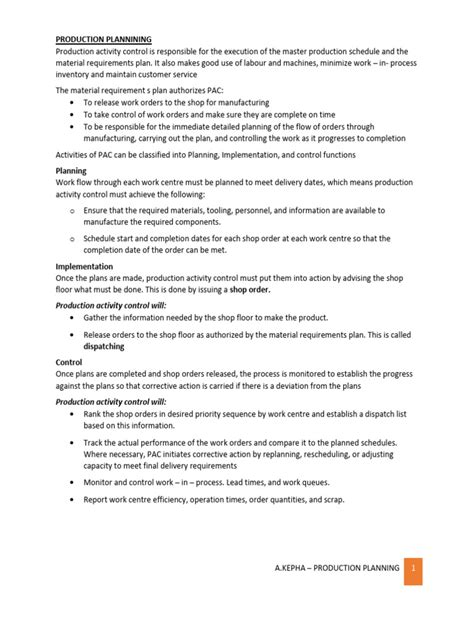production planning pdf scheduling computing computing