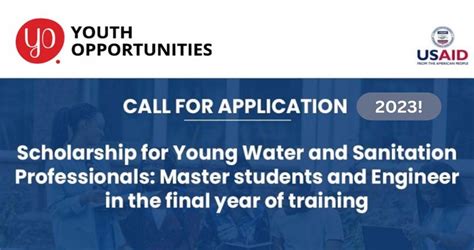 Youth Opportunities On Linkedin Scholarship For Young Water And