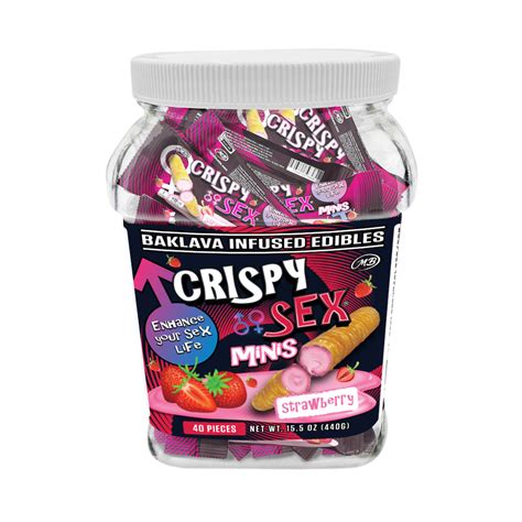 Crispy Sex Minis With Hazelnut Chocolate Cream And Strawberry Cream Cris