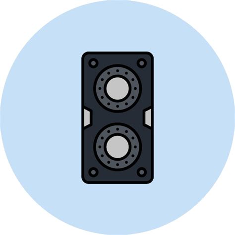 Premium Vector Speaker Flat Illustration