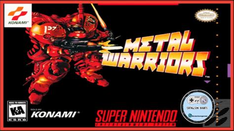METAL WARRIORS SNES DE CRENILSON GAMES 2023 YouTube