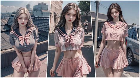 Ai Art Girls Sailor Fuku YouTube