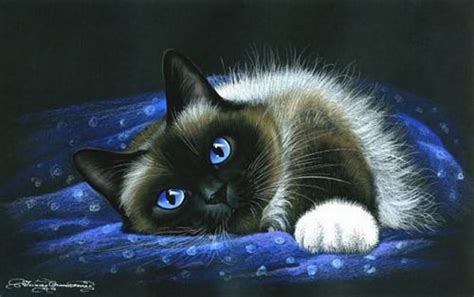 Картины с котами и кошками художницы Ирины Гармашовой. Обсуждение на ...
