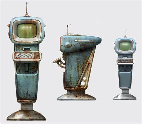Fallout Terminal Console [prop Challenge] — Polycount